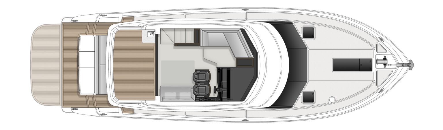 Maritimo M50 Flybridge and S50 Sedan Motor Yachts design and production ...