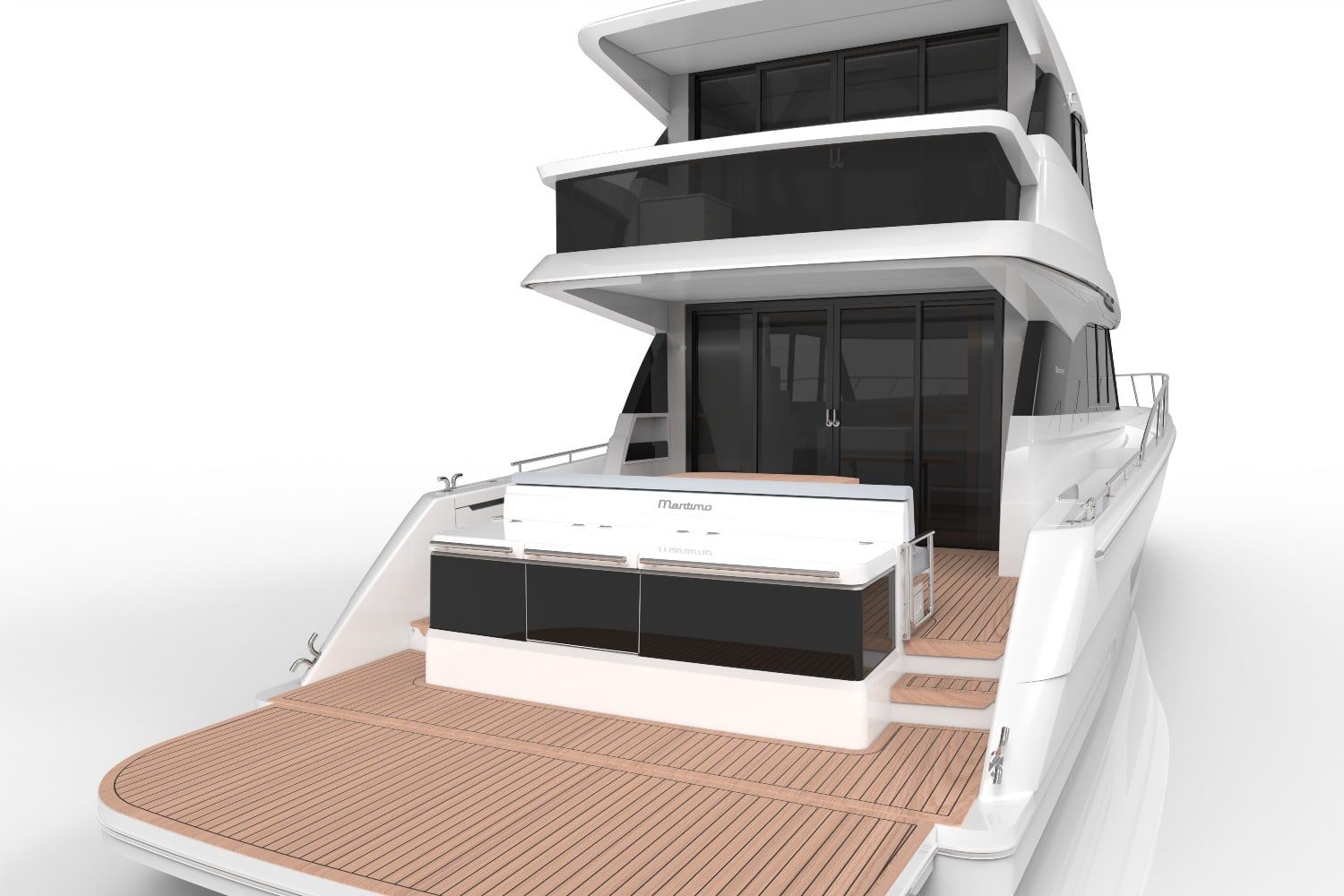 Maritimo M50 Flybridge and S50 Sedan Motor Yachts design and ...